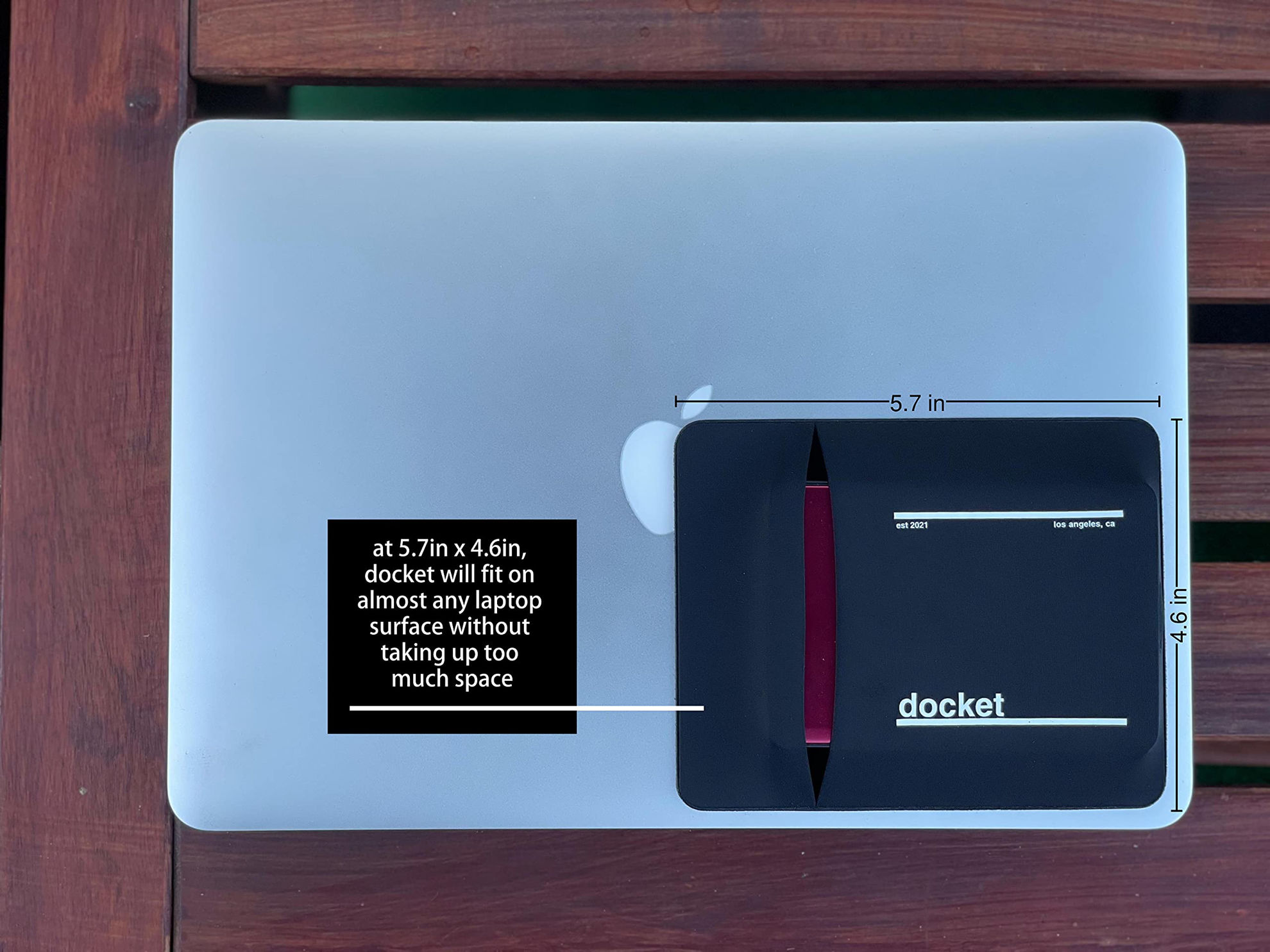 GetUSCart- docket External Hard Drive Holder for Laptop - Closed Pocket ...