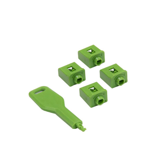 GetUSCart- IO Crest SY-ACC24084 Locking SFP Port Dust Blocker with ...