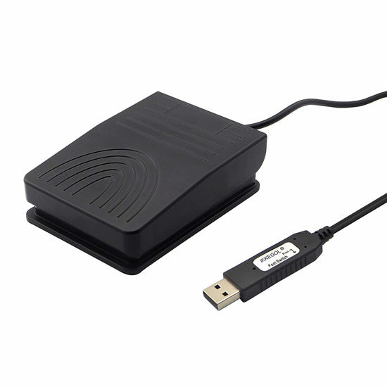 GetUSCart- [Upgraded] iKKEGOL USB Foot Pedal Switch Video Game PC Hands ...