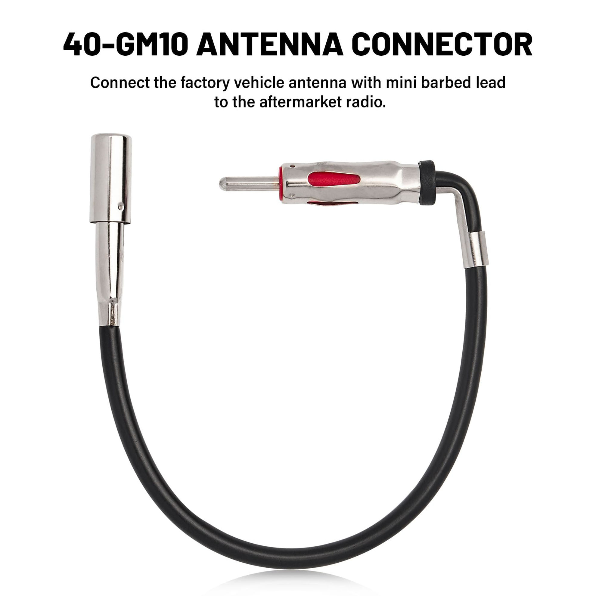 GetUSCart- NuIth Stereo Wiring Harness W/Factory Antenna Plug to ...