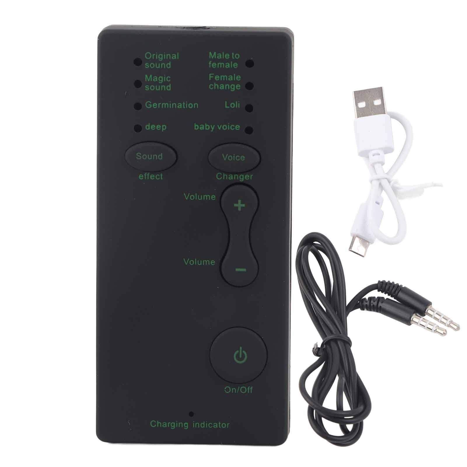 GetUSCart- Scream Voice Changer, Portable Live Sound Card, External ...