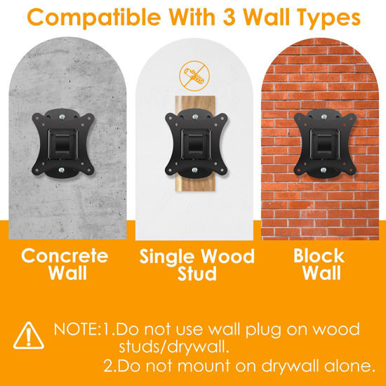 GetUSCart- SweeEase Vesa Monitor TV Wall Mount for 19 to 32 inch ...