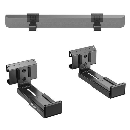 GetUSCart- Mount-It! No Stud Sound Bar Wall Mount, Studless Soundbar ...