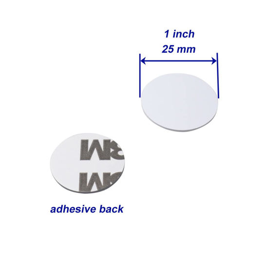 GetUSCart- ETEKJOY 100 PCS 125KHz RFID Sticker Coin Adhesive Back ...