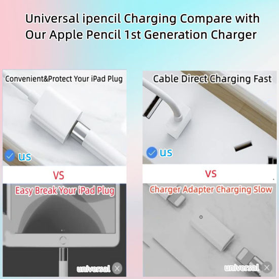 GetUSCart- Design for Apple Pencil Charger,Apple Pencil Adapter 1FT ...