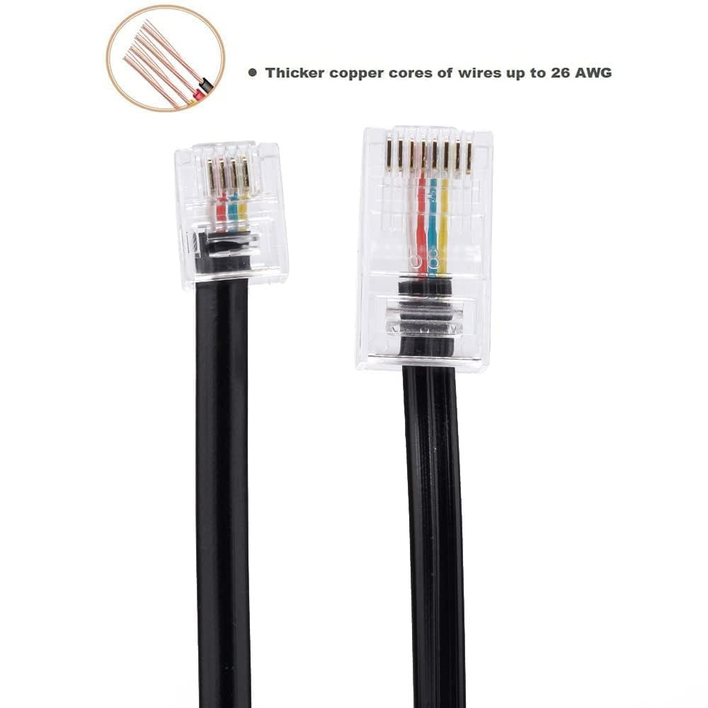 GetUSCart- Seefeful Telephone line RJ45 to RJ11 Adapter,Converter Cable ...
