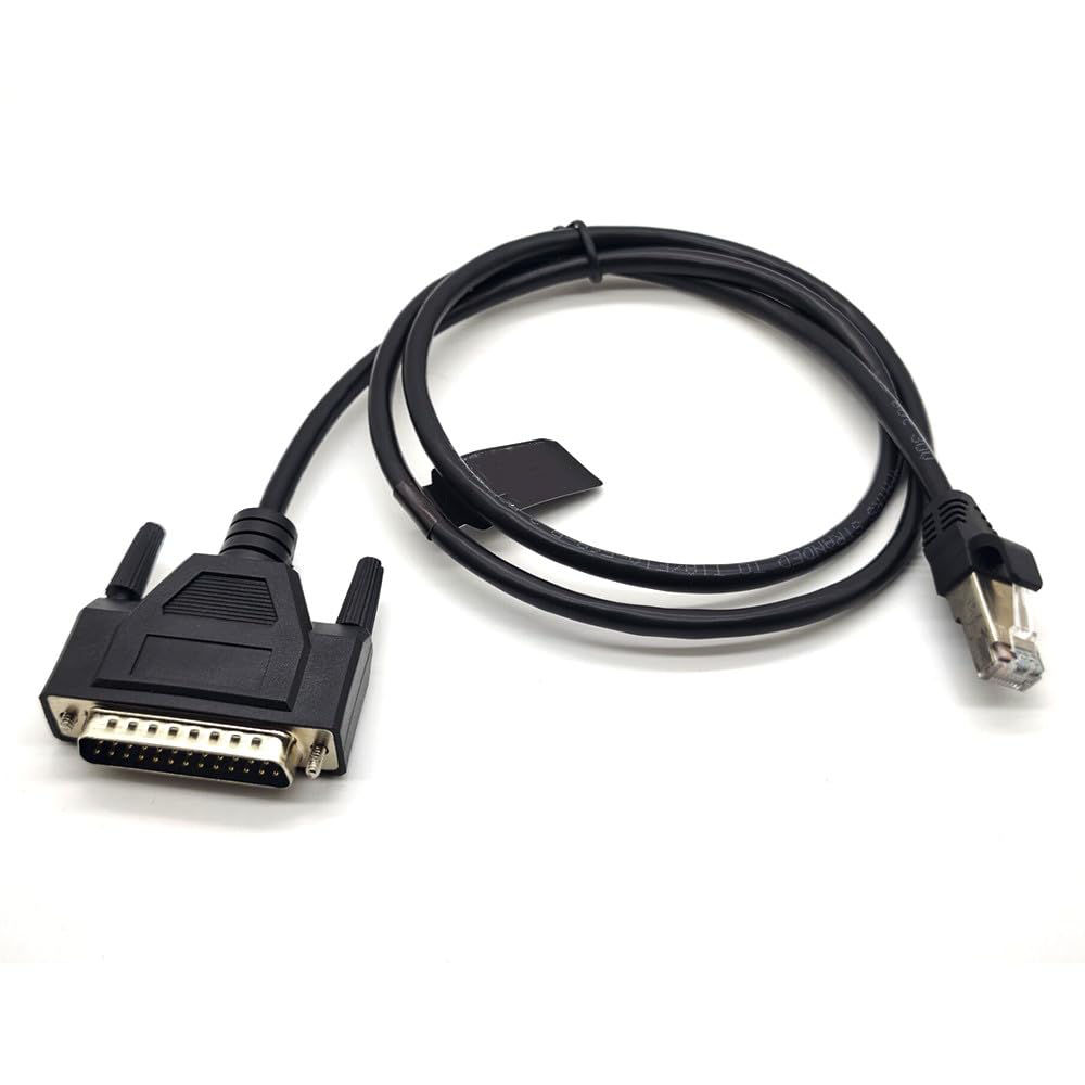 GetUSCart- GXMRHWY DB25 Male to RJ45 Male Ethernet Modem Console Cable ... GetUSCart- GXMRHWY DB25 Male to RJ45 Male Ethernet Modem Console Cable ...