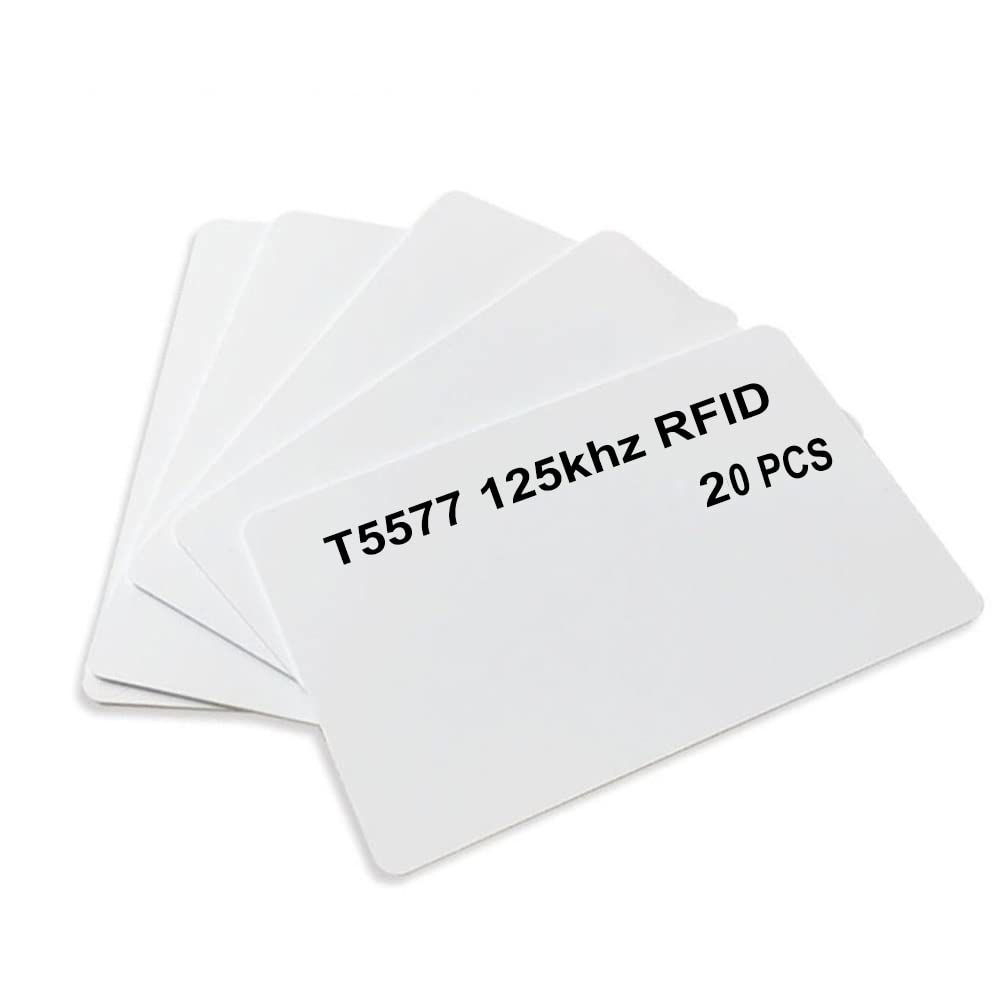 GetUSCart- Meipire T5577 Writable Rewrite Smart Card 125khz Blank White ...
