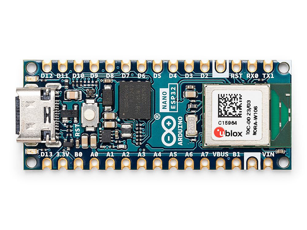 Getuscart Arduino Nano Esp32 With Headers Abx00083 Esp32 S3 Usb C Wi Fi Bluetooth Hid