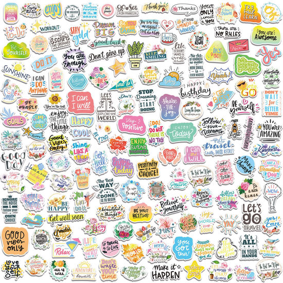 GetUSCart- Inspirational Stickers,150Pcs Motivational Stickers for ...
