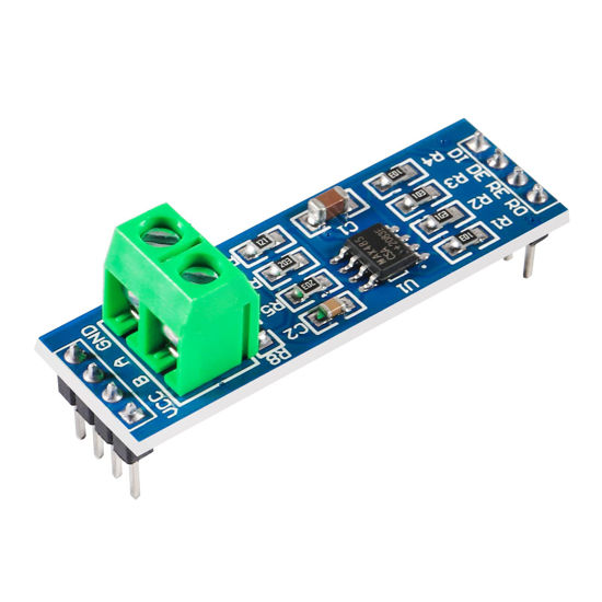 GetUSCart- QCCAN 15PCS MAX485 RS485 Transceiver Module TTL UART Serial to RS-485 Module for ...