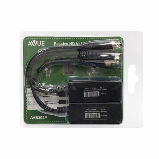 GetUSCart- AVUE Passive HD Video Balun with Power for TVI/CVI/AHD up to 5MP