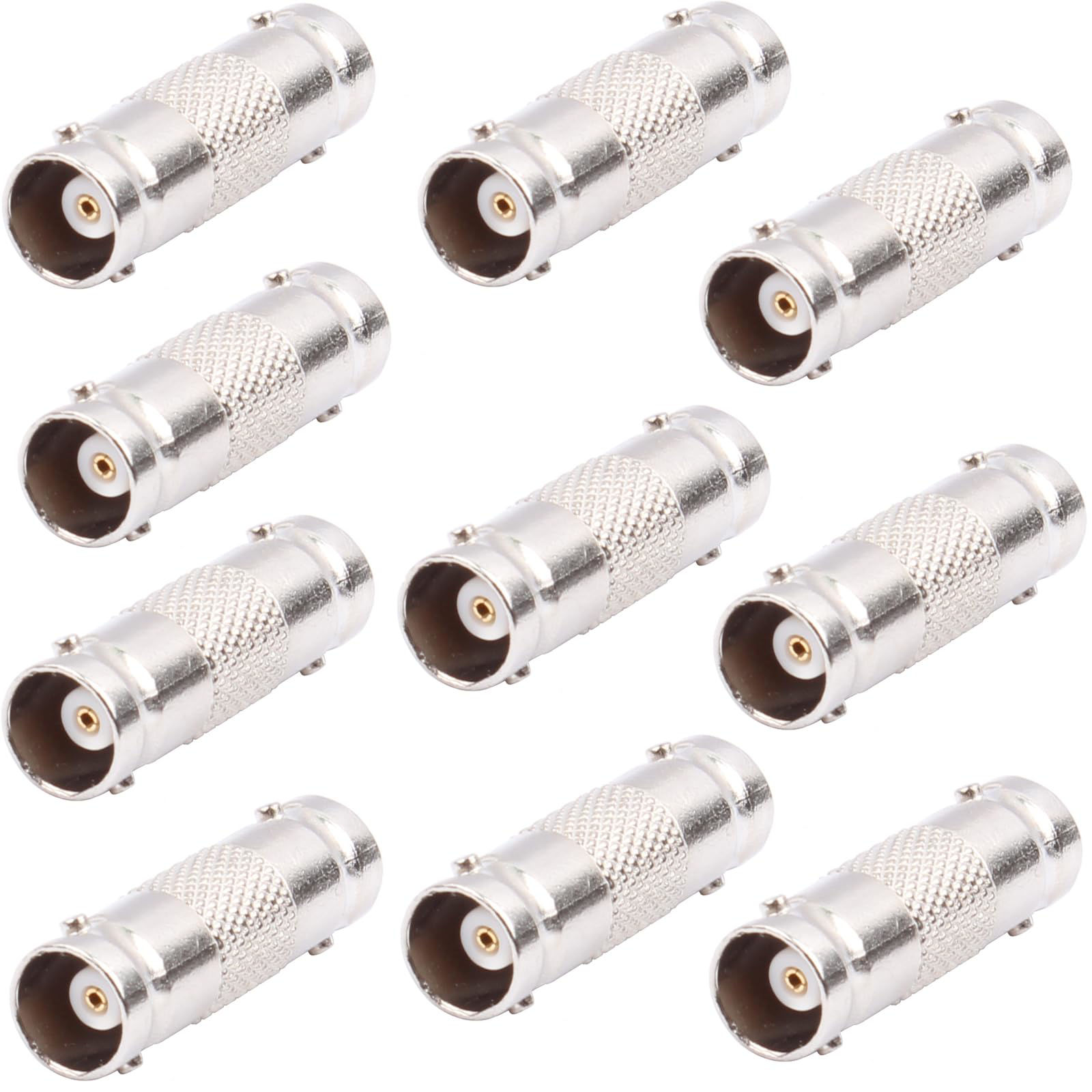 GetUSCart- AIMHDUTY BNC Female to Female Connector 10- Pack BNC Coupler ...