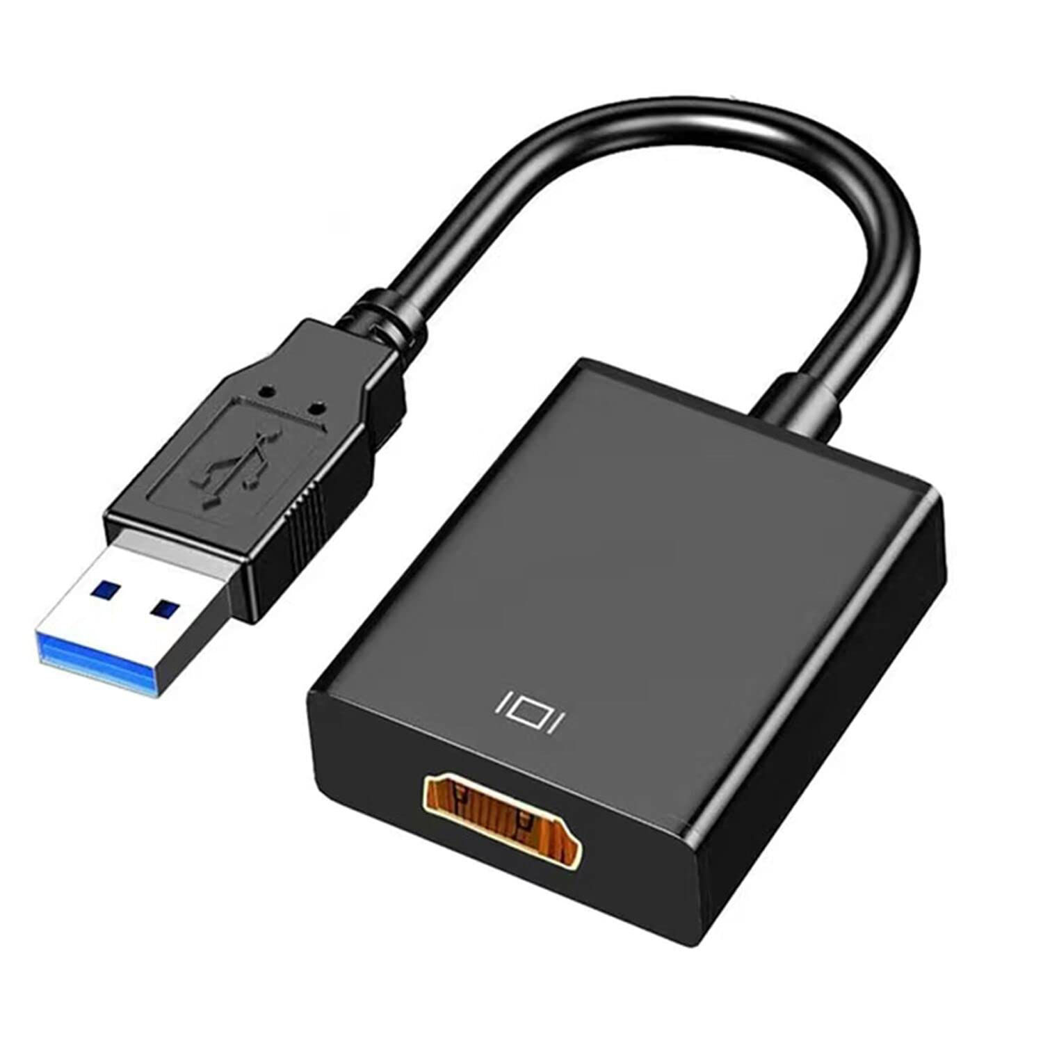 GetUSCart- USB to HDMI Adapter, USB 3.0 to HDMI 1080P Video Audio ...