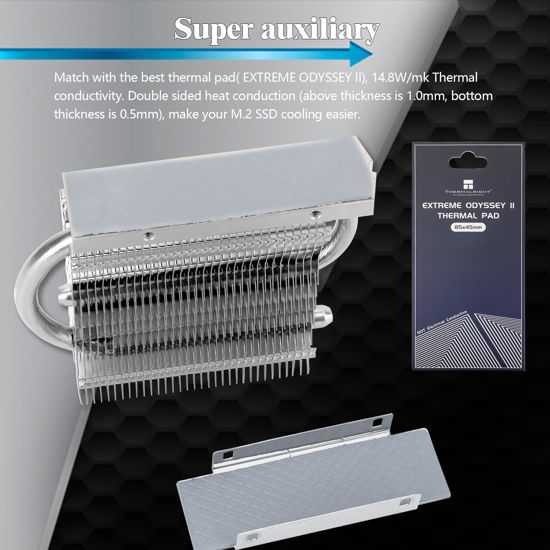 GetUSCart- Thermalright HR-09 2280 PRO SSD heatsink, Double-Sided Heat ...