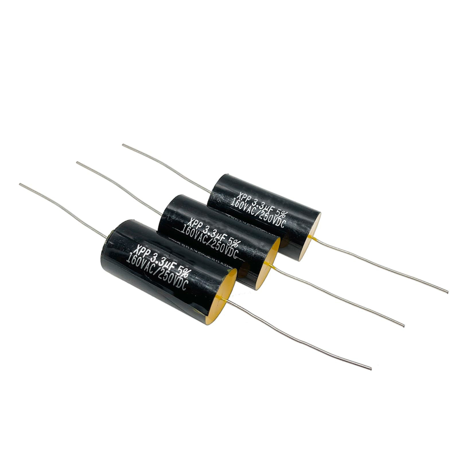 GetUSCart- Cermant 2PCS Capacitor Frequency Divider 250V 3.3UF Car ...