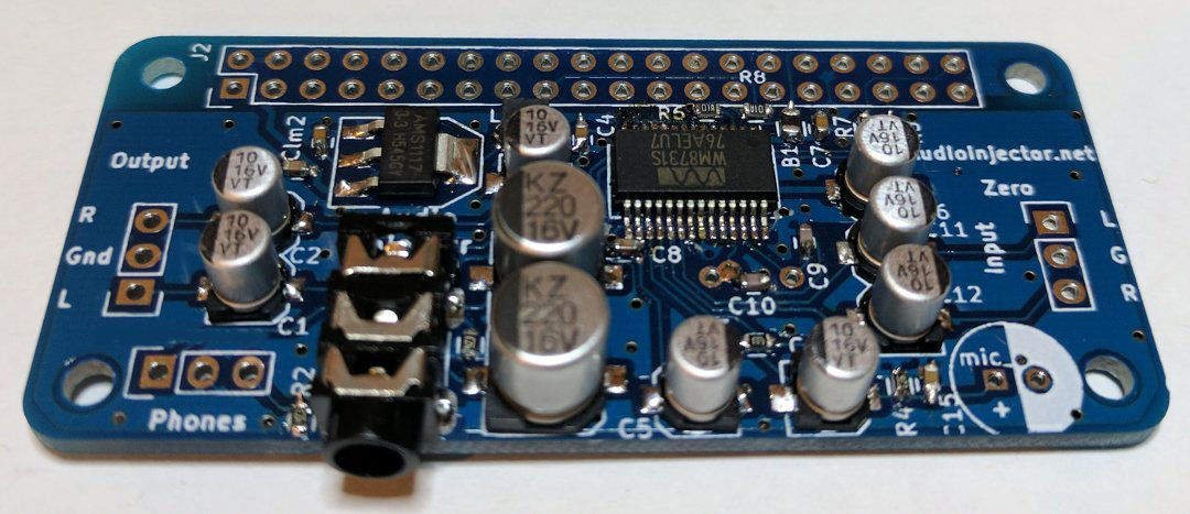 GetUSCart- Audio Injector Zero Sound Card for The Raspberry Pi