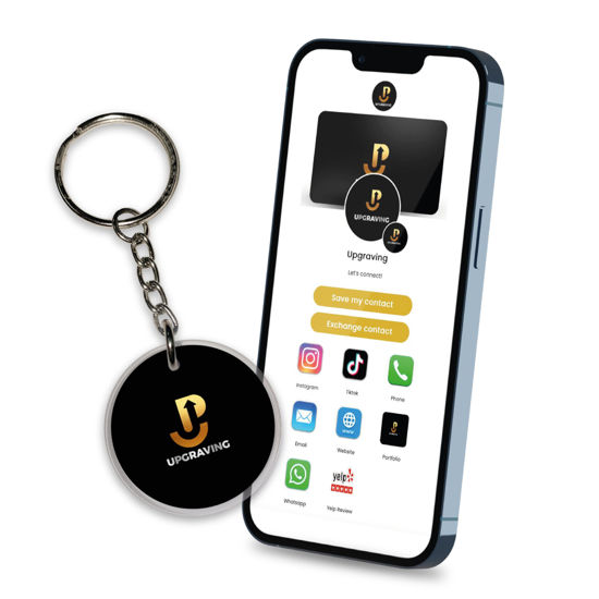 GetUSCart- Smart Keychain Digital Business Card - Intelligent Tap to ...