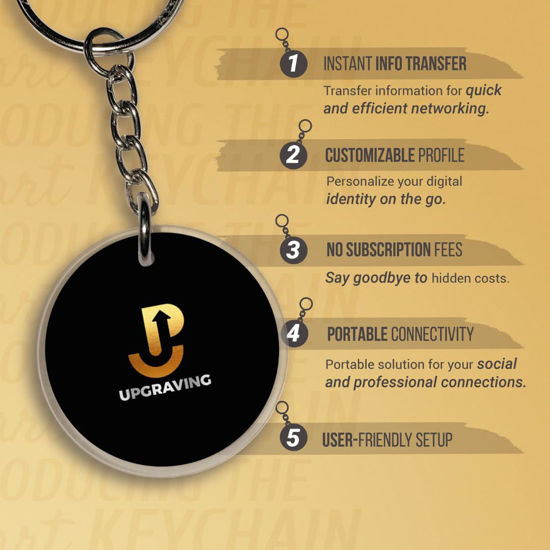 GetUSCart- Smart Keychain Digital Business Card - Intelligent Tap to ...