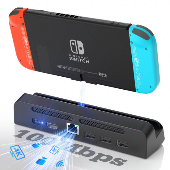 GetUSCart- Portable for Nintendo Switch Dock, Replacement Official ...