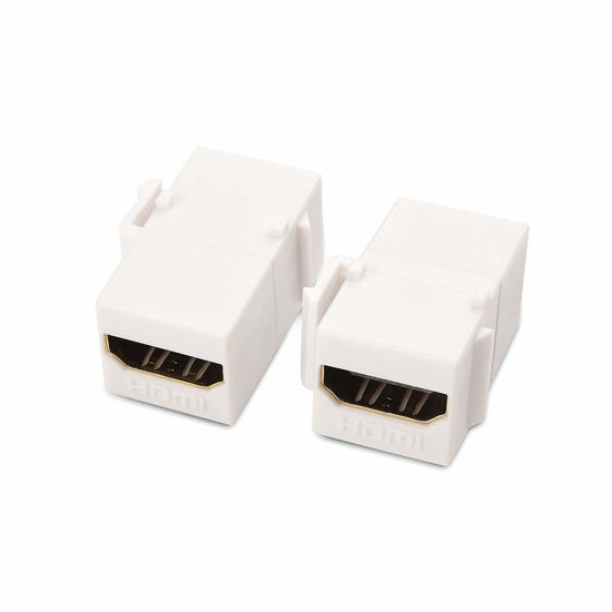 GetUSCart- Cable Matters 2-Pack 4K HDMI Keystone Jack Insert with 4K ...