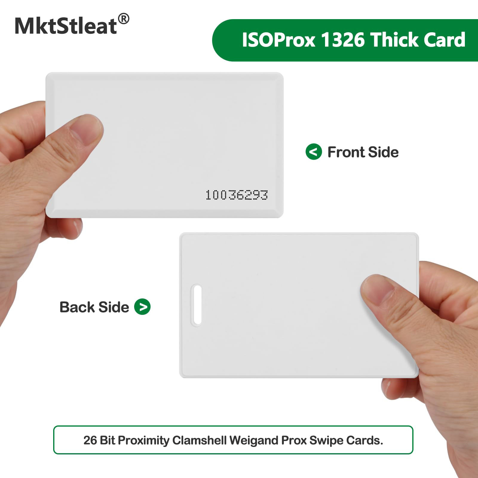 GetUSCart- MktStleat 10 Pack Key Card Entry System 26 Bit Proximity ...