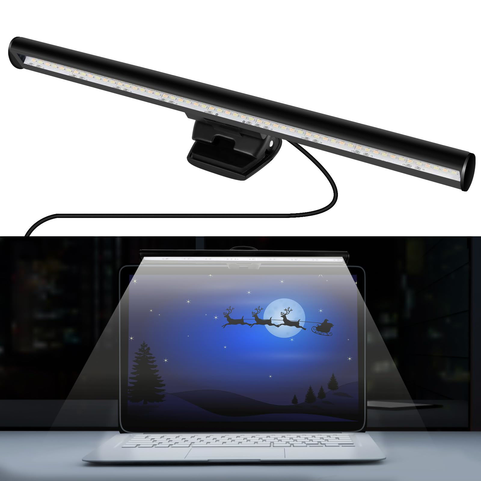 GetUSCart- skybess Monitor Lamp Bar for Laptop, USB e-Reading LED ...