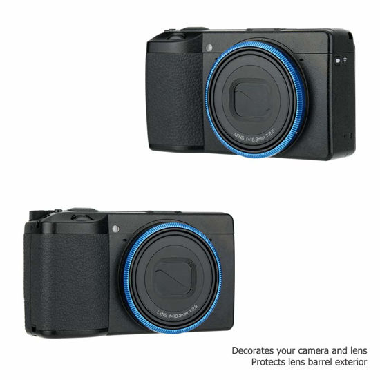 GetUSCart- JJC Metal Lens Decoration Ring Cap for Ricoh GR III GR3 ...