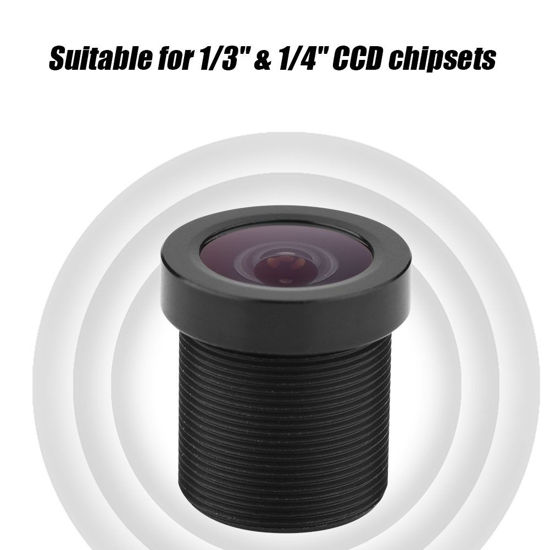 GetUSCart- TV Lens/CCTV Len 1.8mm 170° Wide Angle Lens,1MP IR Board ...