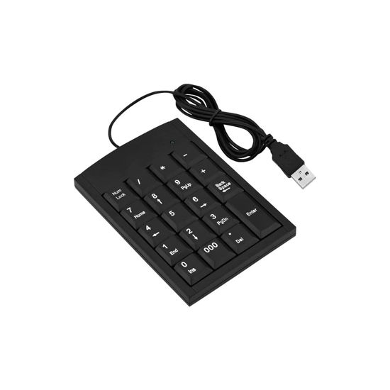 GetUSCart- Vbestlife Number Pad Numeric Keypad, Portable Mini USB Numeric Keypad Number Keyboard ...