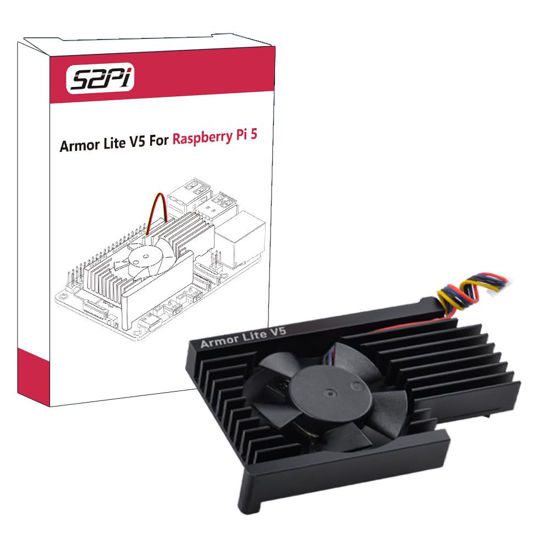 GetUSCart- GeeekPi Active Cooler for Raspberry Pi 5, Armor Lite V5 ... GetUSCart- GeeekPi Active Cooler for Raspberry Pi 5, Armor Lite V5 ...
