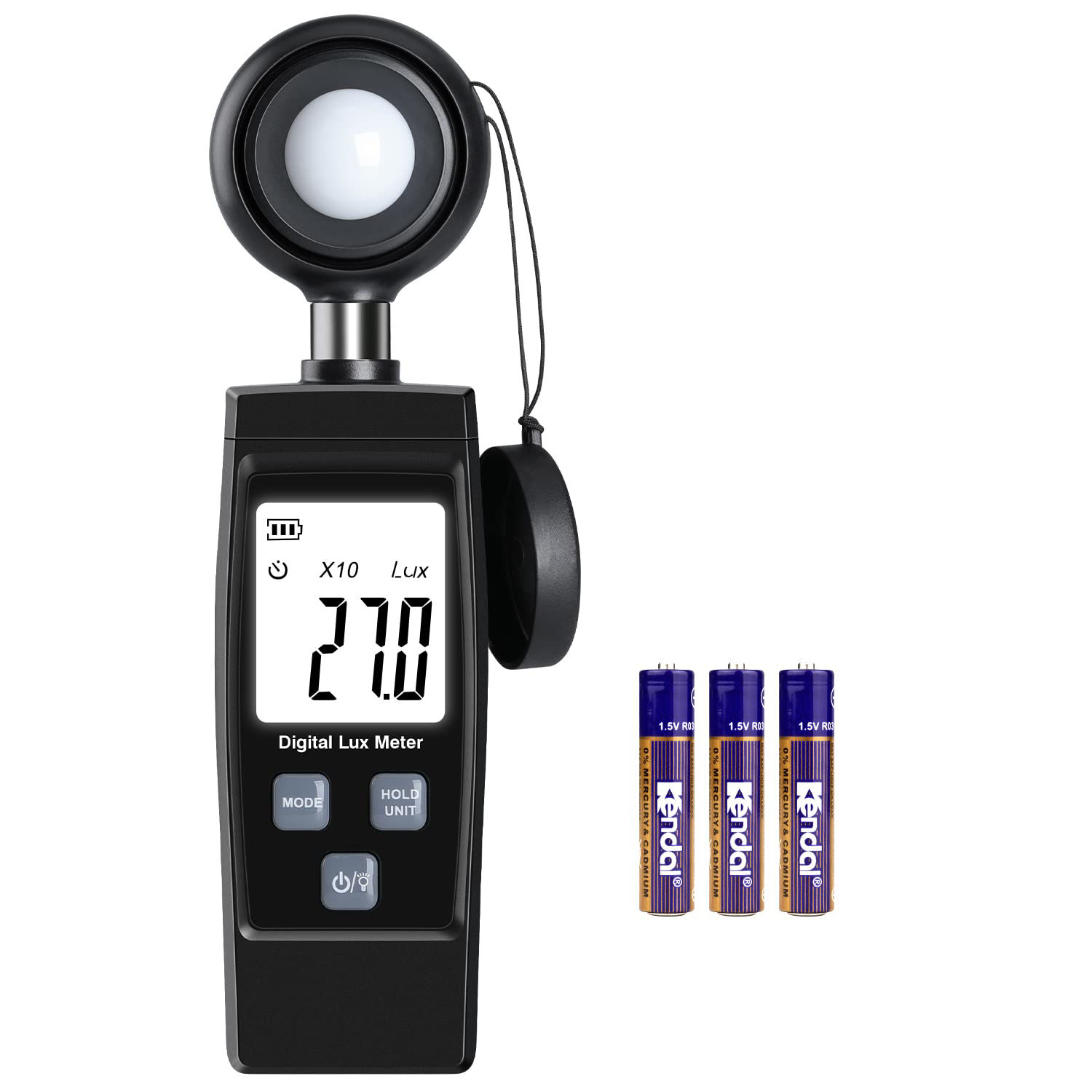 GetUSCart- Light Meter, Handheld Lux Meter for Ambient Light Intensity ...
