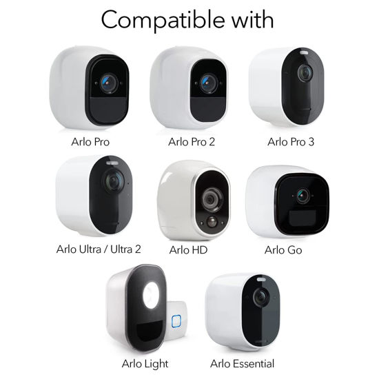 GetUSCart- Wall Mount for All Arlo Camera, Arlo Ultra, Arlo Essential ...