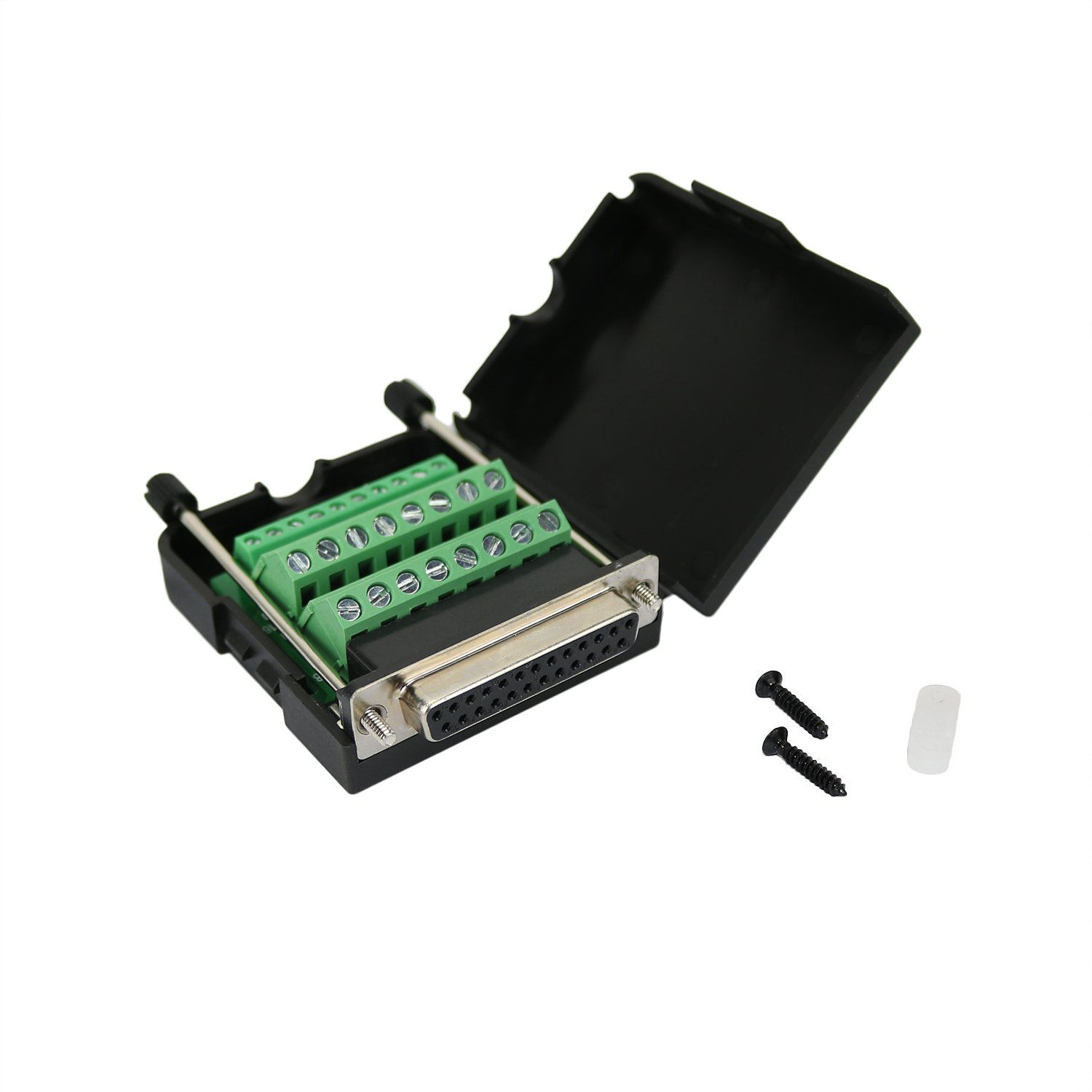 GetUSCart- TwinkleBay DB25 Connector to Wiring Terminal Db25 Breakout ...