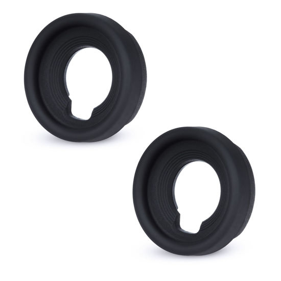 GetUSCart- 2 Pack Soft Silicone Camera Viewfinder Eyepiece Eye Cup for Fujifilm Fuji GFX100 II ...