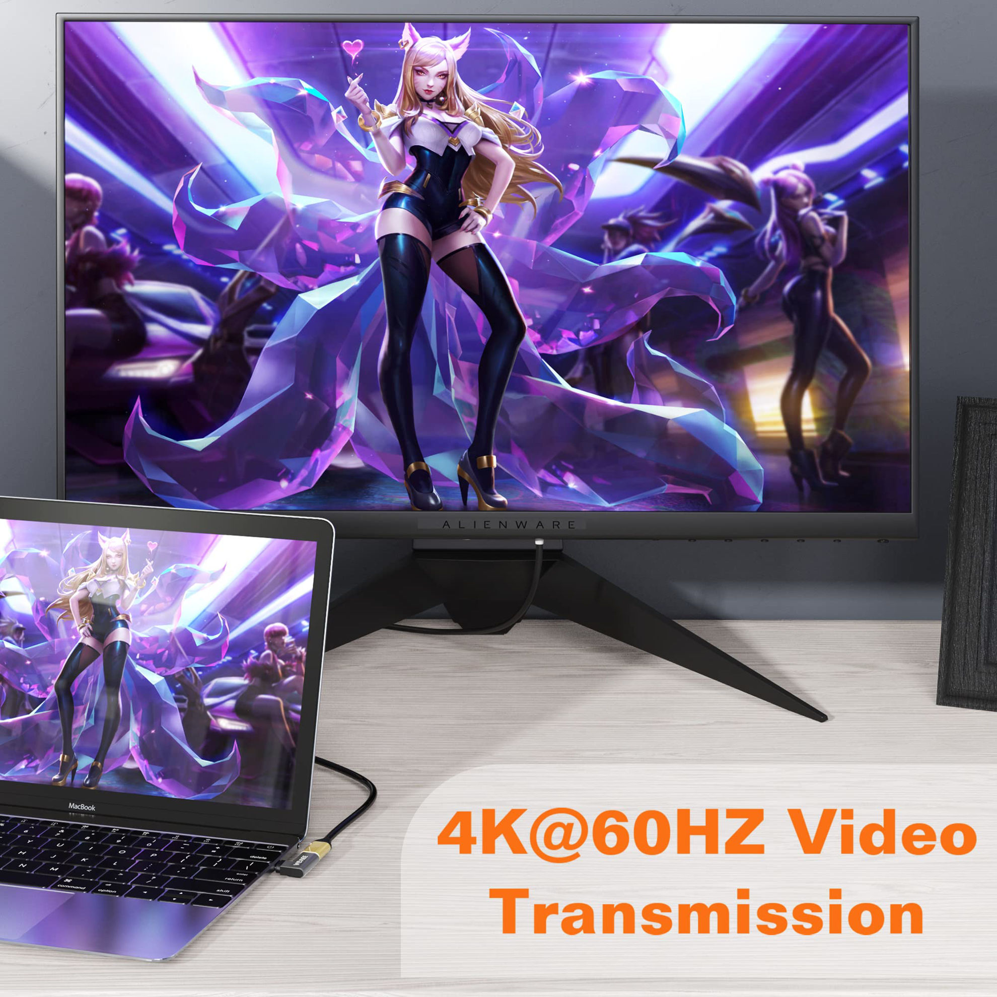 GetUSCart- AGVEE [4 Pack 90 Degree Right Angled USB-C Male to USB-C Female Adapter (Type-C 3.2 ...