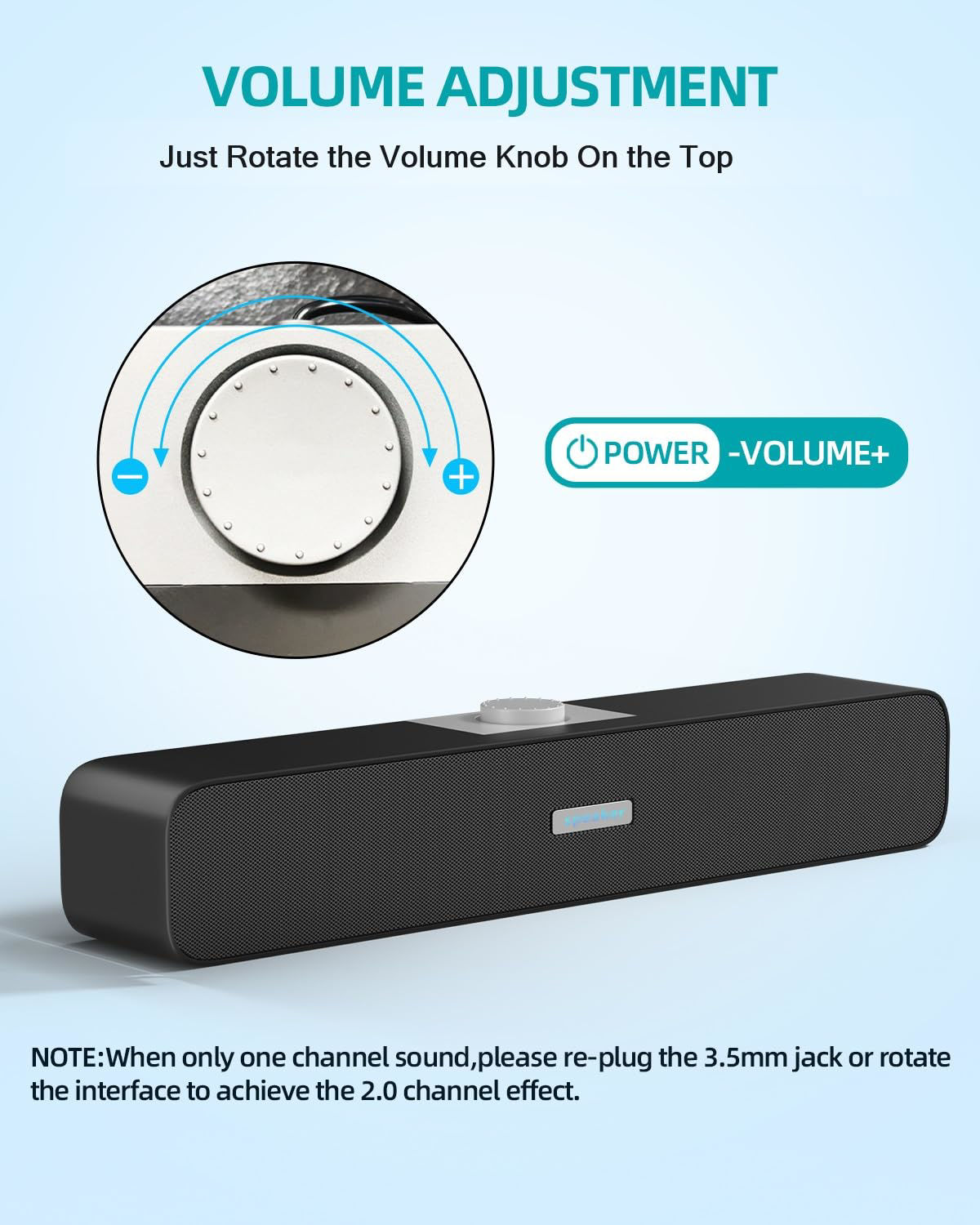 GetUSCart- Uakinat Computer Speakers,Desktop Computer Speakers,USB ...