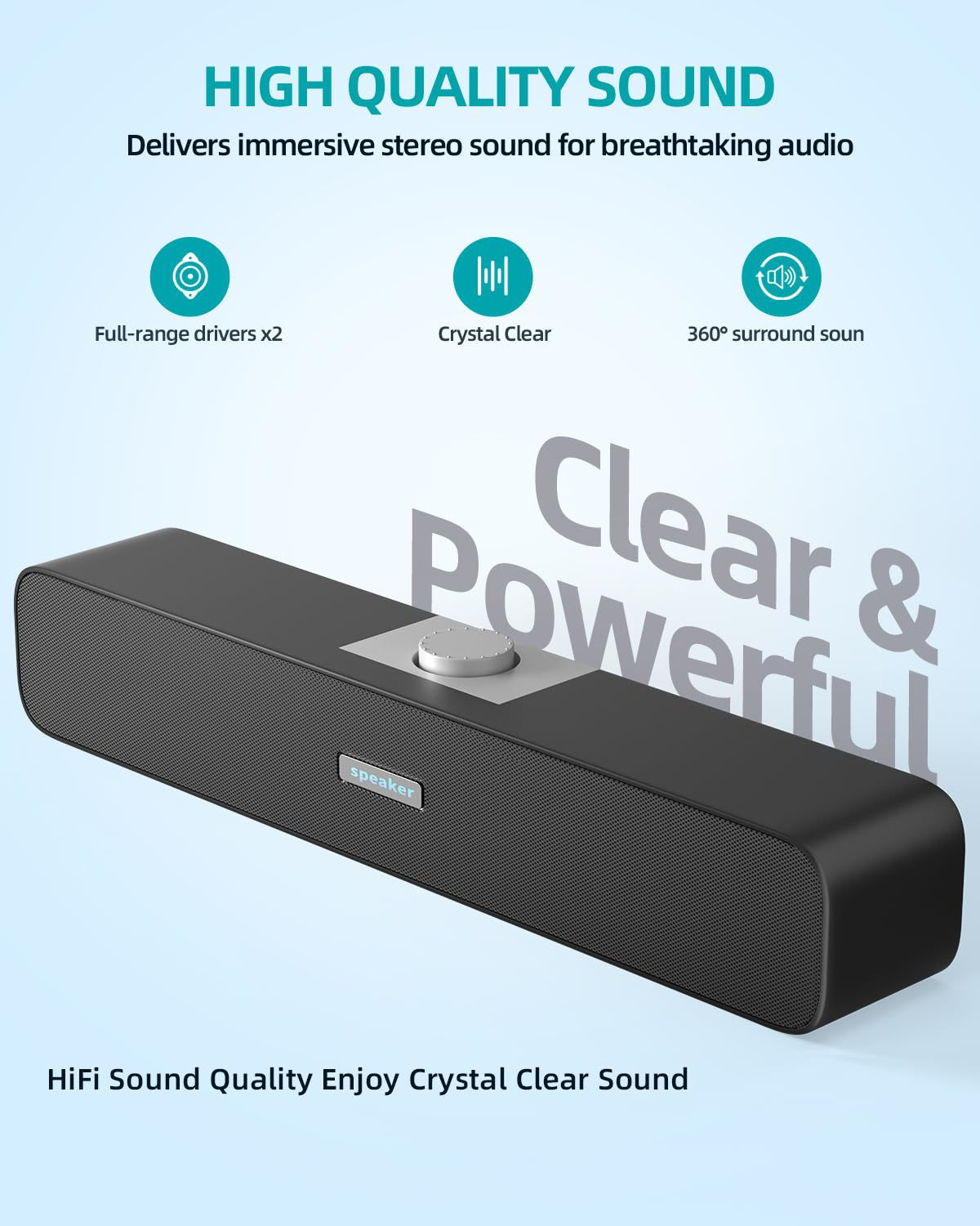 GetUSCart- Uakinat Computer Speakers,Desktop Computer Speakers,USB ...