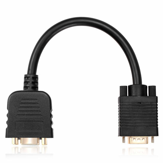 GetUSCart- mxtechnic VGA Splitter Cable 1 Male to 2 Female Adapter ...