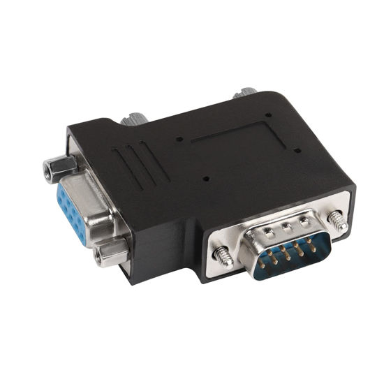 GetUSCart- QIANRENON RS232 DB9 Male to Female 90 Degree Right Angle ...