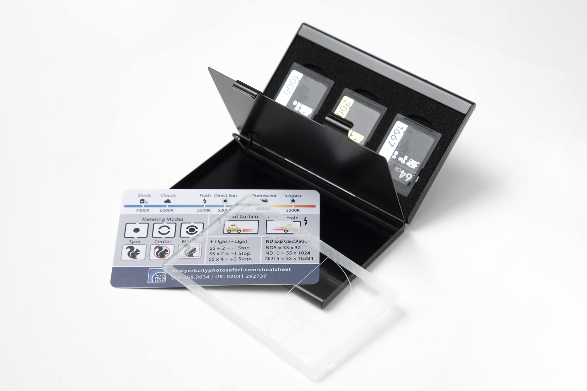 GetUSCart- (Bundle) Aluminum SD card holder w/Fibonacci Viewer & Photo ...