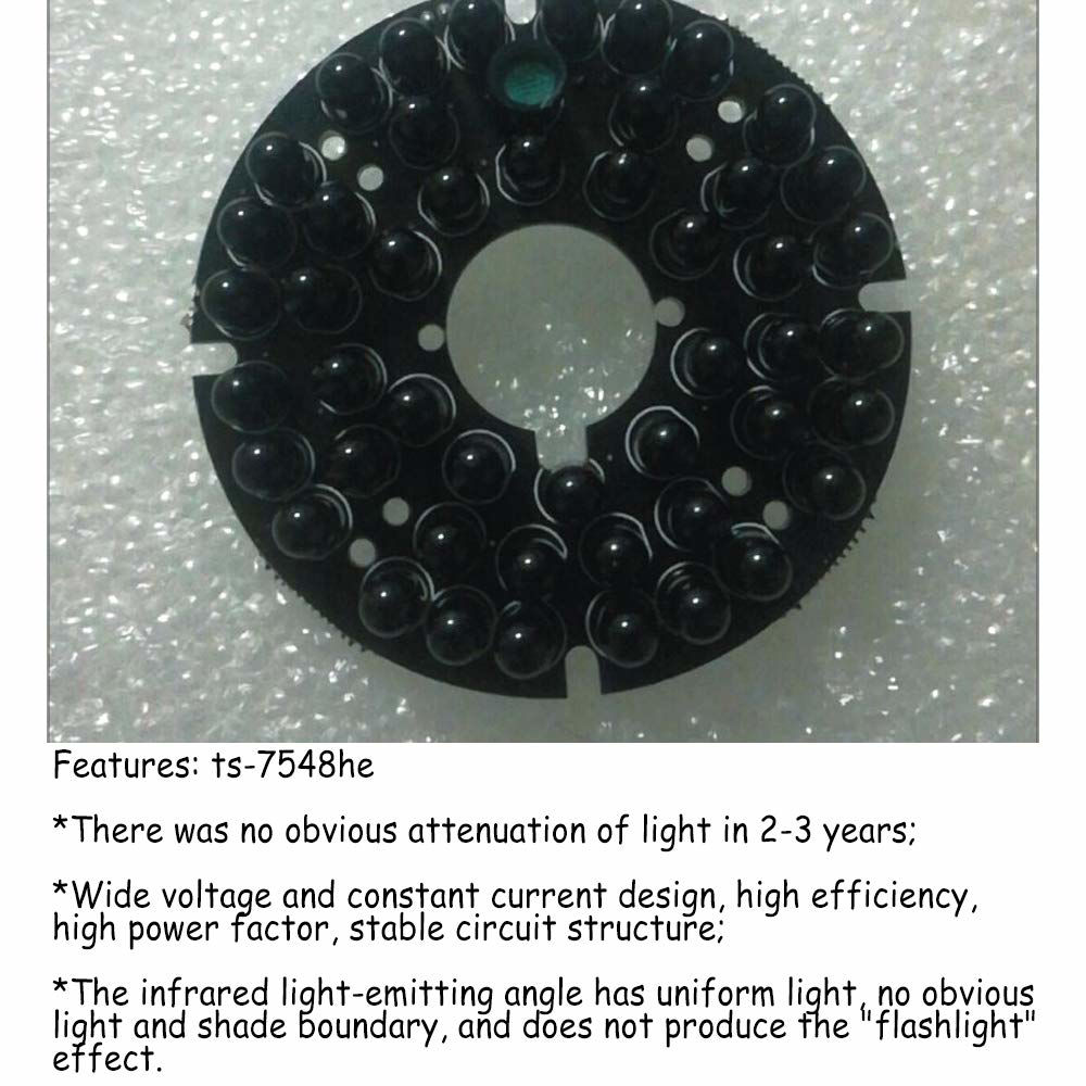 GetUSCart- Acxico 1Pcs 48 Pieces IR LEDs Light Board 940NM LED ...