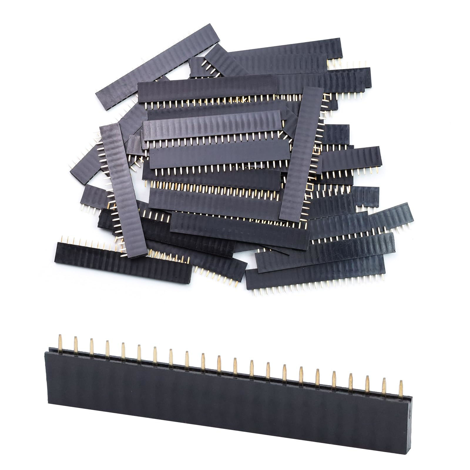 GetUSCart- Dahszhi Female PCB Header 22 Way 2.54mm Pitch Connector - 40 pcs