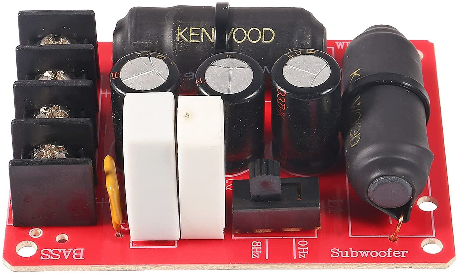 GetUSCart- 200W Pure Bass Subwoofer Crossover Second-Order Crossover ...