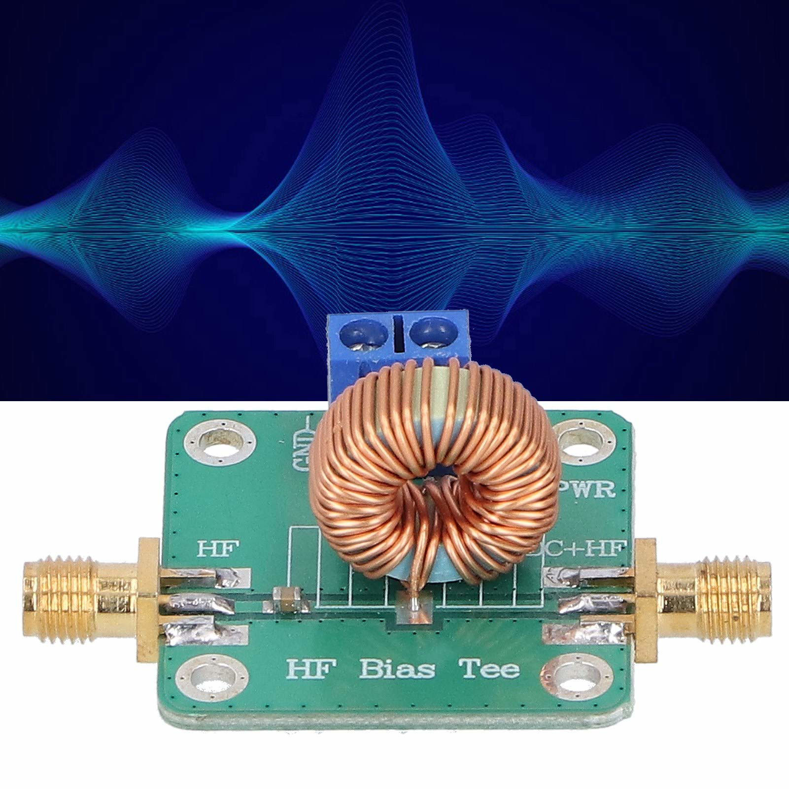 GetUSCart- DC Bias Tee, Signal Module, RF DC Block Bias Tee, Great ...