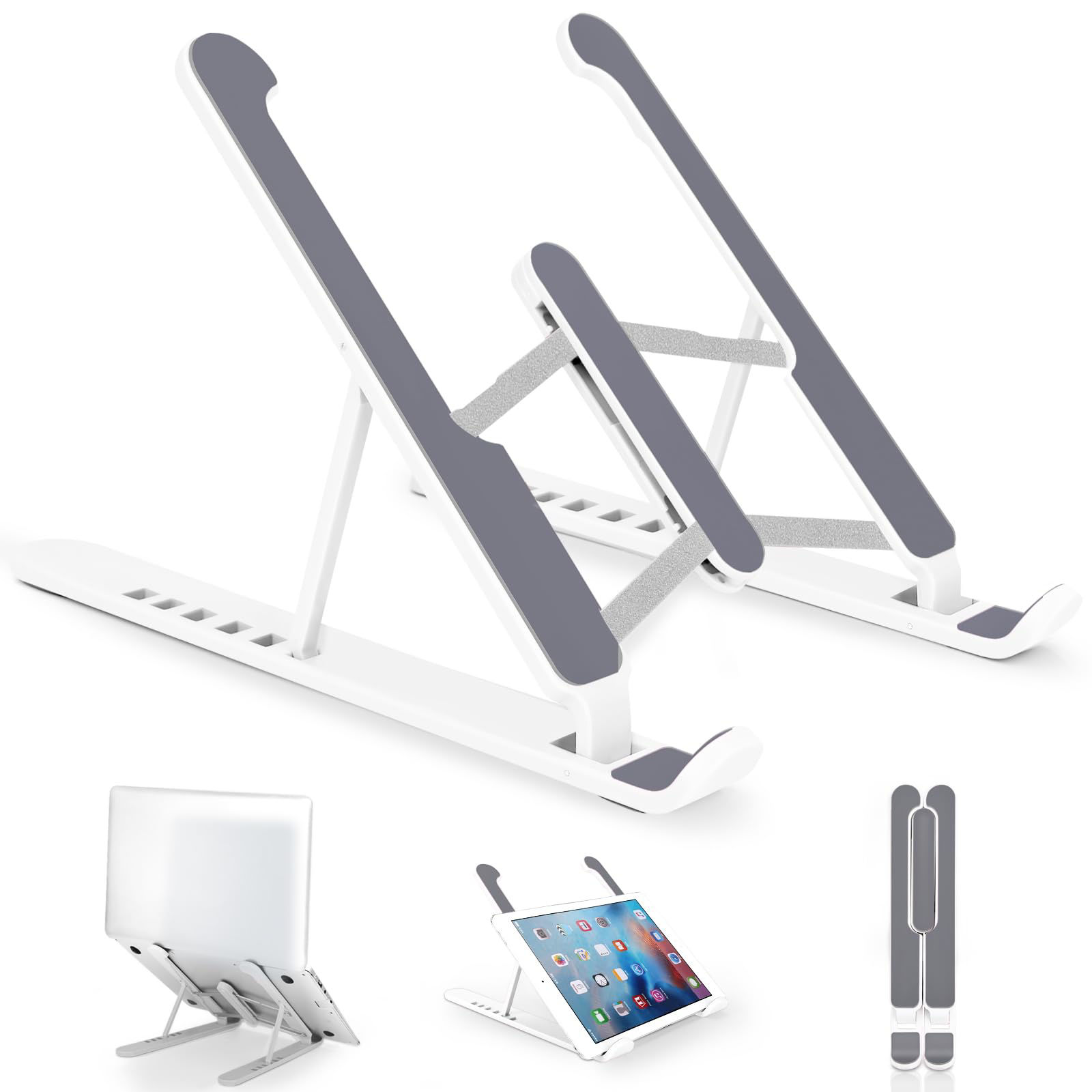 GetUSCart- pidien Portable Laptop Stand, Adjustable Laptop Holder Riser ...