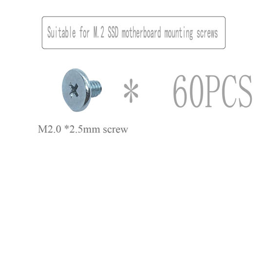 GetUSCart- m2 ssd Screws Kit,PCIe NVMe M.2 SSD Mounting Screws. m.2 ...