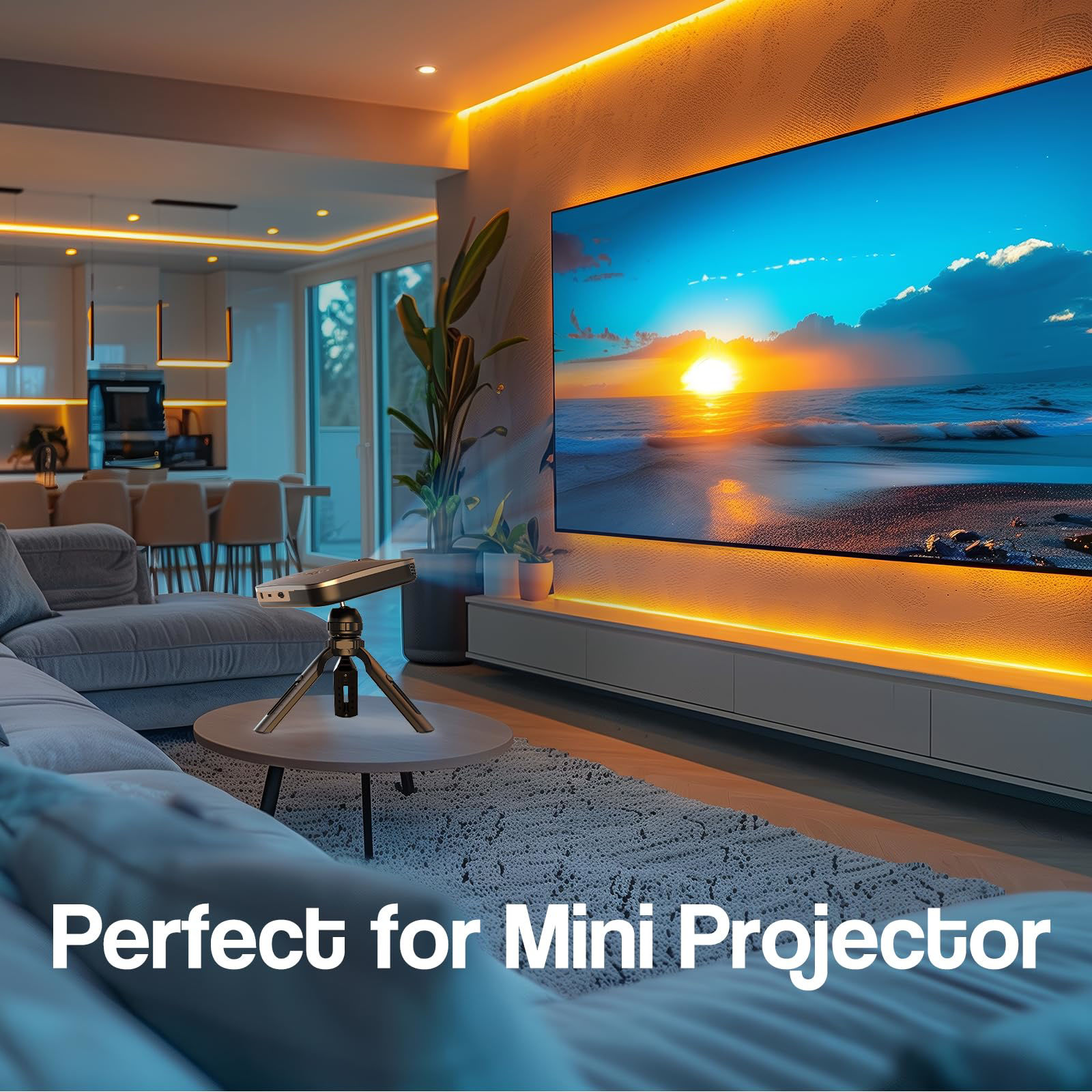 GetUSCart- Mini Projector Stand, Mini Projector Tripod Mount, Table Top ...