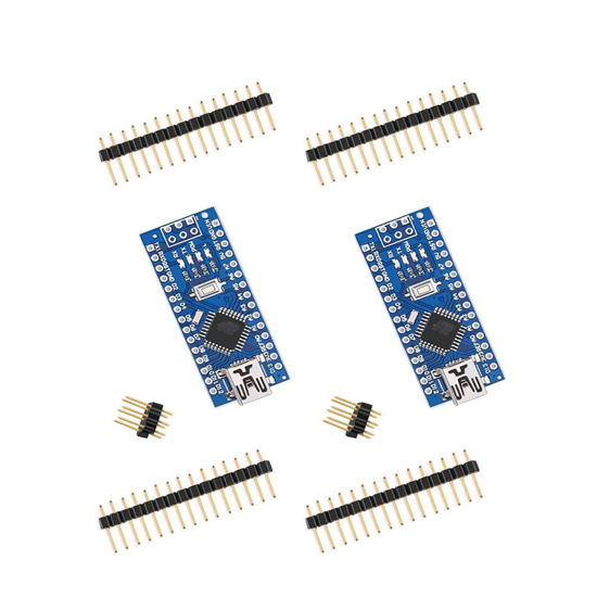 Getuscart Nano V30 Board For Arduino Ch340atmega328p Nano V30 Compatible 2 Pack Without Usb