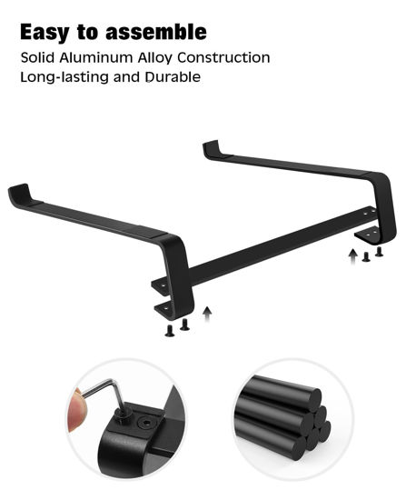 GetUSCart- Thibault Aluminum Laptop Stand for Desk - Cooling Ergonomic ...